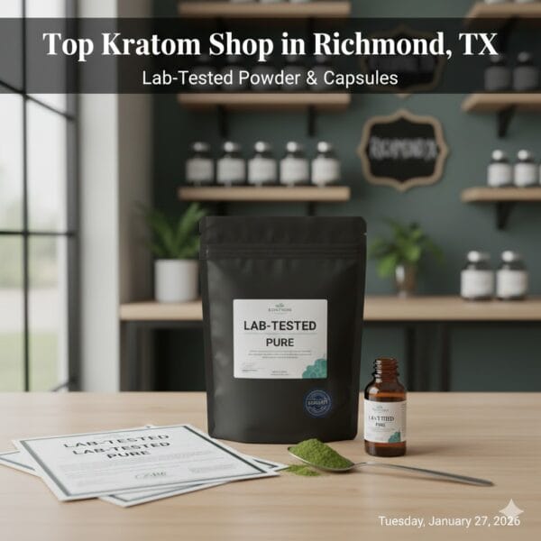 Top Kratom Shop in Richmond, TX | Lab-Tested Powder & Capsules