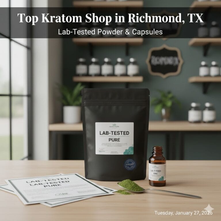 Top Kratom Shop in Richmond, TX | Lab-Tested Powder & Capsules